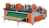 China Semi-Automatic Folder Gluer Machine 1500x1100mm Max Sheet Size 1000kg Weight for Irregular Carton Box Folding for sale