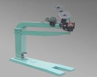 China Manual Carton Box Stitching Machine 1200mm 1500mm 1800mm Models 220V 1.5kW Industrial Packaging Equipment for sale