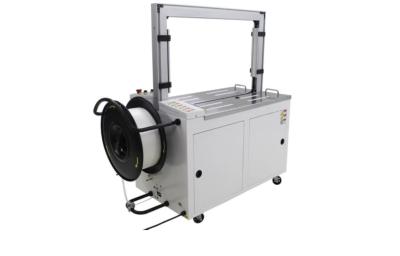 China 200kg 0.7KVA Semi-Automatic Box Strapping Machine with 14450×640×1500mm Dimensions and 1.8s/strap Speed for sale
