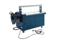 China Semi-Automatic Corrugated Carton Box Strapping Machine 5kw with 850×600mm Arch and 1.8s/Strap Speed for sale