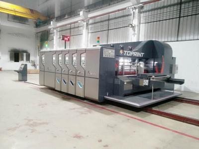 China TP-CR Servo Control Flexo Printer Slotter Die Cutter - 300 Sheets/Min Speed, 890x2000mm Sheet Size for Corrugated Box Making for sale