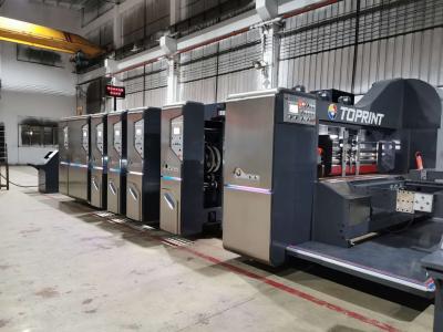 China Corrugated Carton Box Flexo Printer Slotter Machine 890x2000mm 300 Sheets/Min 1-6 Color Printing for sale