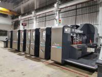 China 4 Color Flexo Printing Slotting Machine | 890x2000mm Max Sheet Size | 300 Sheets/Min Speed | Automatic Corrugated Box Production for sale