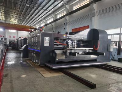China Automatic Carton Box RDC Flex Rotary Die Cutter with Vibrator and Auto Stacker - 1190x2000mm Sheet Size, 250 Sheets/Min Speed for sale