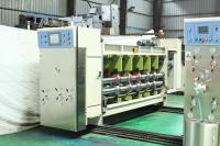 China 60mm Corrugated Box Printing Machine - Rotary Die Cutter with 300 Sheets/Min Speed and 1-6 Color Printing Options for sale