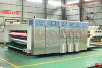 China 60mm Corrugated Box Printing Machine - Rotary Die Cutter with 300 Sheets/Min Speed and 1-6 Color Printing Options for sale