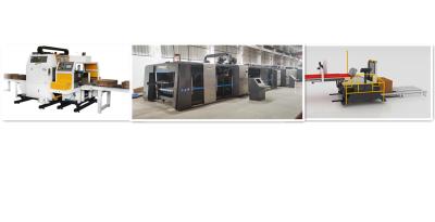 China TP-CR Series Flexo Printing Slotting Machine 300 Sheet/Min 890x2000mm Carton Box Manufacturing Equipment for sale