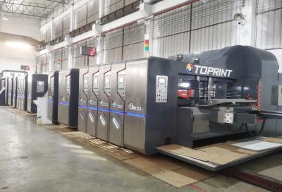 China Full Computerized Flexo Corrugated Box Printing Machine 300 Sheet/min with 890x2000mm Max Sheet Size for sale
