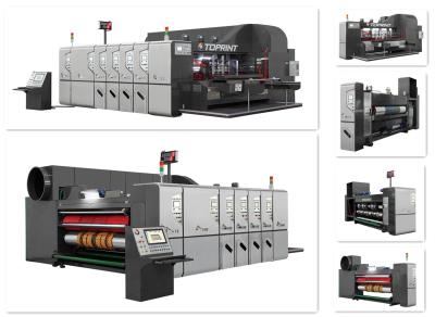 China Automatic Flexo Printing Slotting Machine 890x2000mm Sheet Size 300 Sheets/Min High Speed for sale