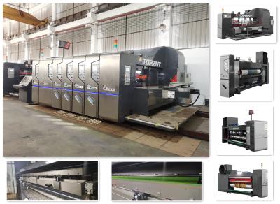 China TP-CR Series Servo Control Flexo Printing Slotting Machine 300 Sheets/Min 1.5-11mm Thickness for Corrugated Box Making for sale