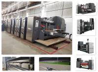 China Servo Control Paperboard Flexo Printing Slotting Machine 890x2000mm Sheet Size 300 Sheets/Min Speed for sale
