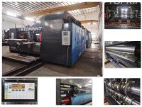 China Servo Control Paperboard Flexo Printing Slotting Machine 890x2000mm Sheet Size 300 Sheets/Min Speed for sale