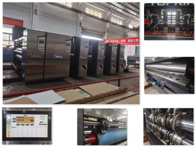 China TP-CR Servo Control Corrugated Cardboard Box Making Machine | 300 Sheets/Min Speed | 1.5-11mm Thickness for sale