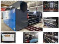 China 12KW Servo Control Corrugated Box Die Cutting Machine with Lead Edge Feeder - 1600x2800mm Max Sheet Size, 180 Sheets/Min Speed for sale
