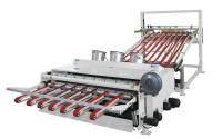 China TP-CR Series Fully Automatic Flexo Printer Slotter Die Cutter - 300 Sheets/Min Speed, 1600x2800mm Max Size for sale