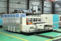 China 60mm Corrugated Box Printing Machine - Rotary Die Cutter with 300 Sheets/Min Speed and 1-6 Color Printing Options for sale