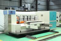 China 60mm Corrugated Box Printing Machine - Rotary Die Cutter with 300 Sheets/Min Speed and 1-6 Color Printing Options for sale