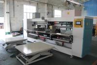 China 400 Nail/Min Semi Automatic Box Stitching Machine with 18 HP Motor for 4800-6000mm Carton Boxes for sale