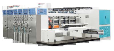 China StarPack SP-Q3 4 Color Flexo Printer Rotary Die Cutter with 300 Sheets/Min Speed and 890x2000mm Capacity for sale