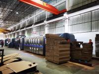 China FFG Caser 1600x2800mm Flexo Folder Gluer Slotter Die-Cutter Machine with 250 Sheets/Min Speed and 186Kw Power for sale