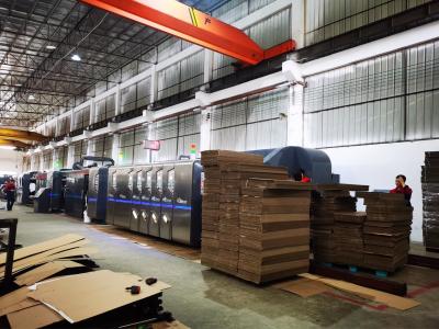 China FFG Caser 1600x2800mm Flexo Folder Gluer Slotter Die-Cutter Machine with 250 Sheets/Min Speed and 186Kw Power for sale