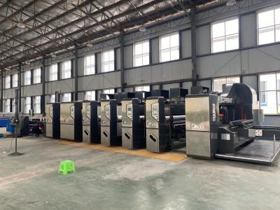 China Toprint Flexo Printer Slotter Machine TP-CR 1224 | 200 Sheets/Min Speed | 1190x2400mm Max Sheet Size | Corrugated Box Making for sale