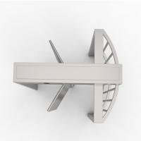 China Single Channel Automatic Door Entrance Access Control Gate Full Height Turnstile For Security  Project for sale