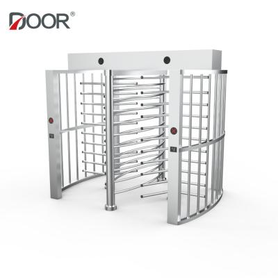 China Full Height Turnstile Metal Door Access Control Equipment Security Solenoid Motor for sale