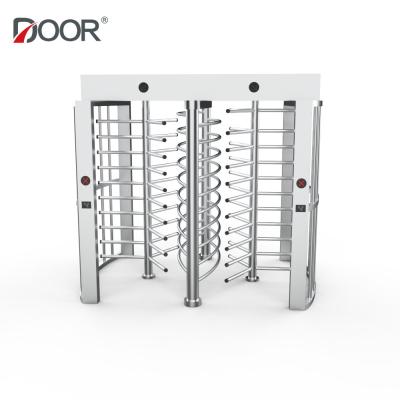 China Full Height Turnstile Pedestrian Gate Access Control With Swipe Card/Face Recogniton Intellignent Entrance/Eixt for sale