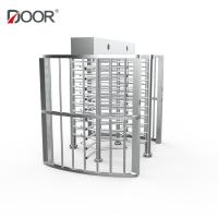 China Full Height Turnstile Pedestrian Gate Access Control With Swipe Card/Face Recogniton Intellignent Entrance/Eixt for sale