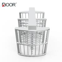 China Full Height Turnstile Pedestrian Gate Access Control With Swipe Card/Face Recogniton Intellignent Entrance/Eixt for sale