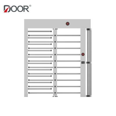 China SUS304 Stainless Steel Full Height Turnstile With Single Lane for sale