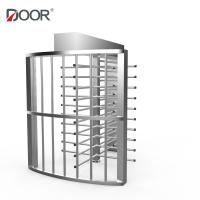 China SUS304 Stainless Steel Full Height Turnstile With Single Lane for sale