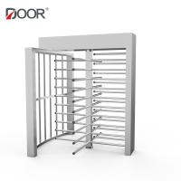 China Double Pedestrian Access Control Turnstile Full Height Gates Entrance Systems for sale