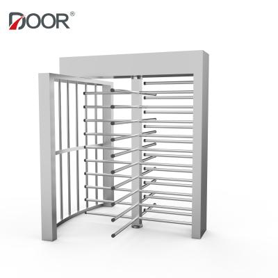 China Double Pedestrian Access Control Turnstile Full Height Gates Entrance Systems for sale