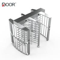 China Double Channel Revolving Door Full Height Turnstile For Prison for sale
