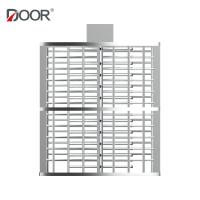 China Double Channel Revolving Door Full Height Turnstile For Prison for sale