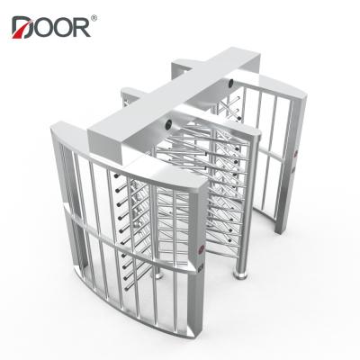 China One / Two Door Access Security RFID Card Dome Full Height Turnstile for sale
