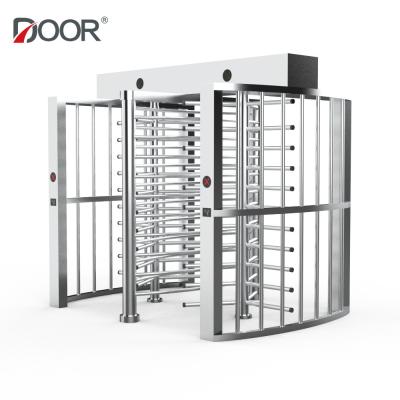 China Solenoid Based Two Directional Double Channel Turnstile Full Height Indoor And Outdoor for sale