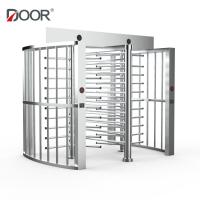 China Solenoid Based Two Directional Double Channel Turnstile Full Height Indoor And Outdoor for sale