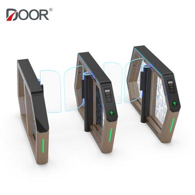 China High Speed Stainless Steel Fingerprint Turnstile Swing Gating Turnstiles 80kg for sale