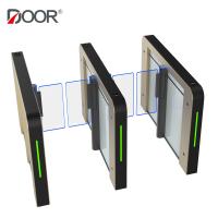 China Stainless Steel Galvanized Speed Gate Turnstile Entrance With Servo Motor for sale