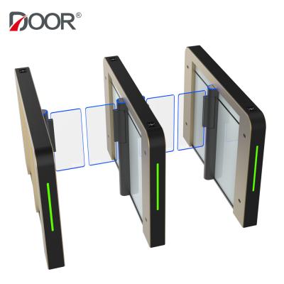 China Stainless Steel Galvanized Speed Gate Turnstile Entrance With Servo Motor for sale