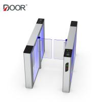 China Stainless Steel And Acrylic Arm Pedestrian Swing Speed Gate Passage Wide 1200mm for sale