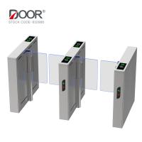 China Servo Motor Fastlane Turnstile RS485 / dry contact One Meter Length Cabinets for sale