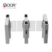 China Servo Motor Fastlane Turnstile RS485 / dry contact One Meter Length Cabinets for sale