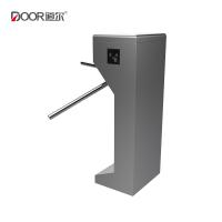 China SUS 304 Tripod Turnstile Gate Swipe Card Crowd Entrance Control Fire Alarming for sale