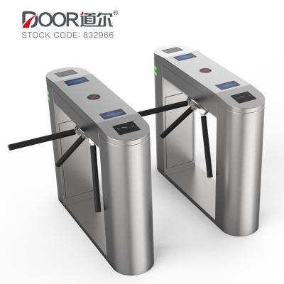 China Stainless Steel Tripod Turnstile Gate Anti Tailgating For Outdoor for sale