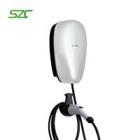China 7kW 11kW 22kW ABS Wallmounted Type2 EV Charger for Home and Parking Lot in EU Electric Vehicle Industry for sale
