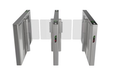 China Supermarket Turnstiles Speed Gate With Face recogition Option Servo Motor Person Contorl for sale